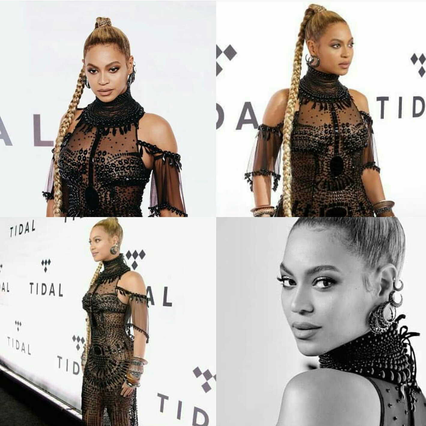 Beyonc? stuns at the Tidal event in NYC