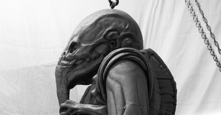 Alien Explorations: Prometheus: Engineer flight suit sculpture by Luke ...