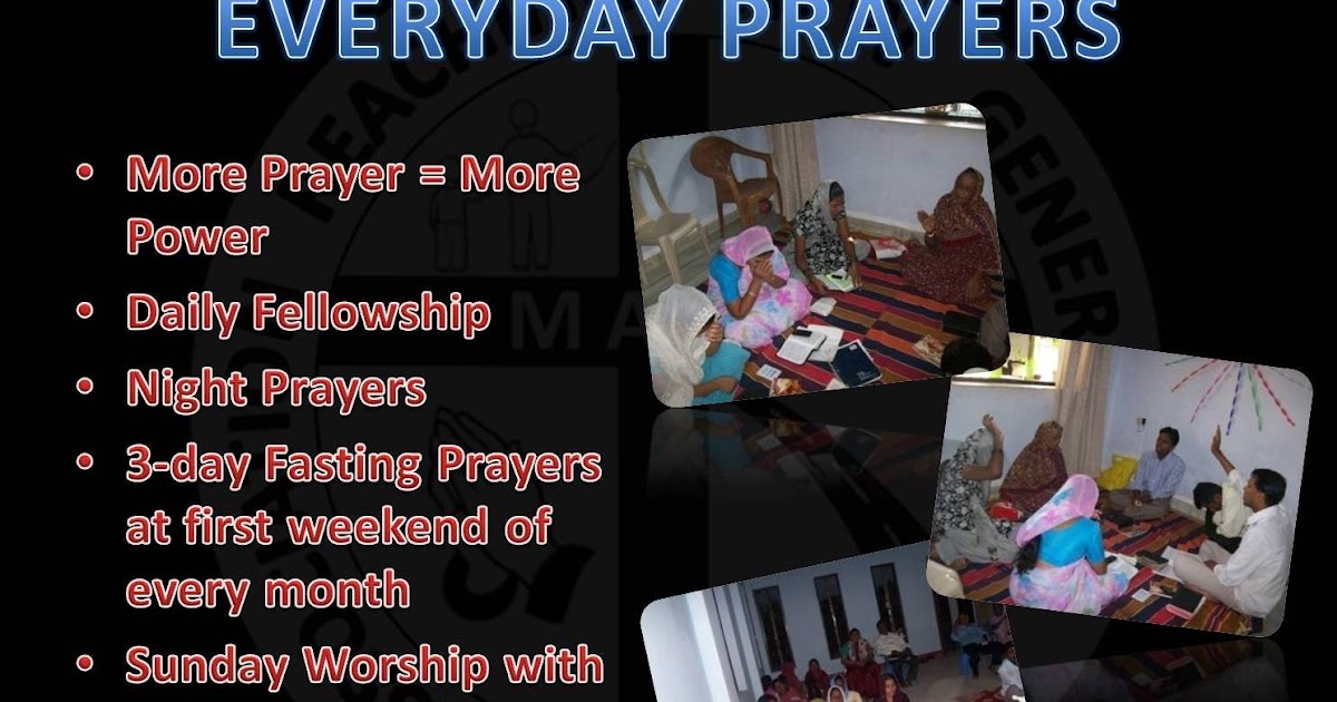 Prayer Cell ~ MARG Ministries