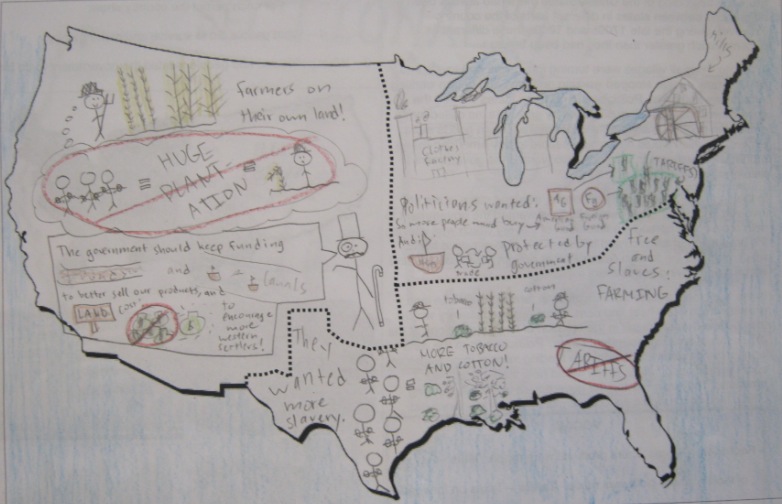 Mr Gray History: Student Work - Sectionalism Posters