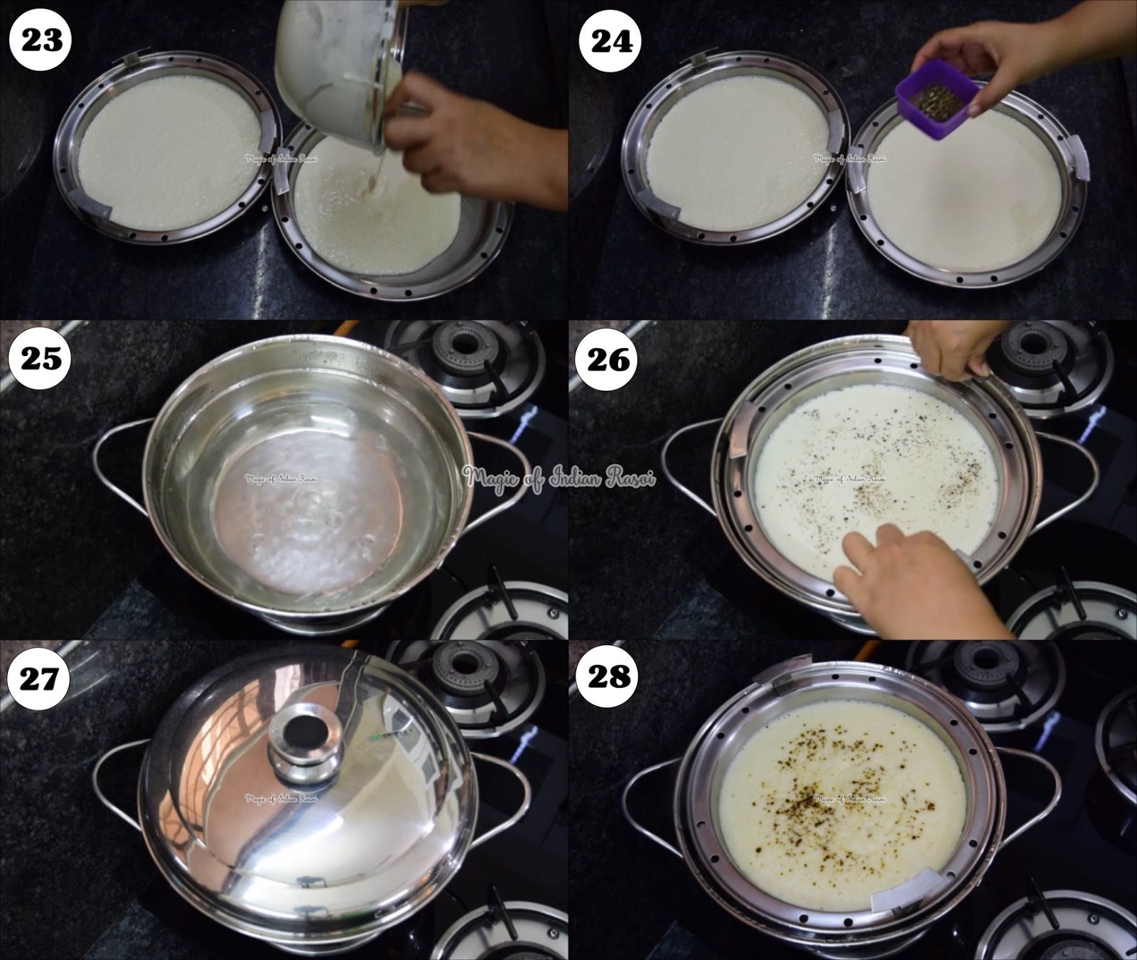 Idla - White Dhokla - Famous Gujarati Farsan Recipe | Magic of Indian Rasoi