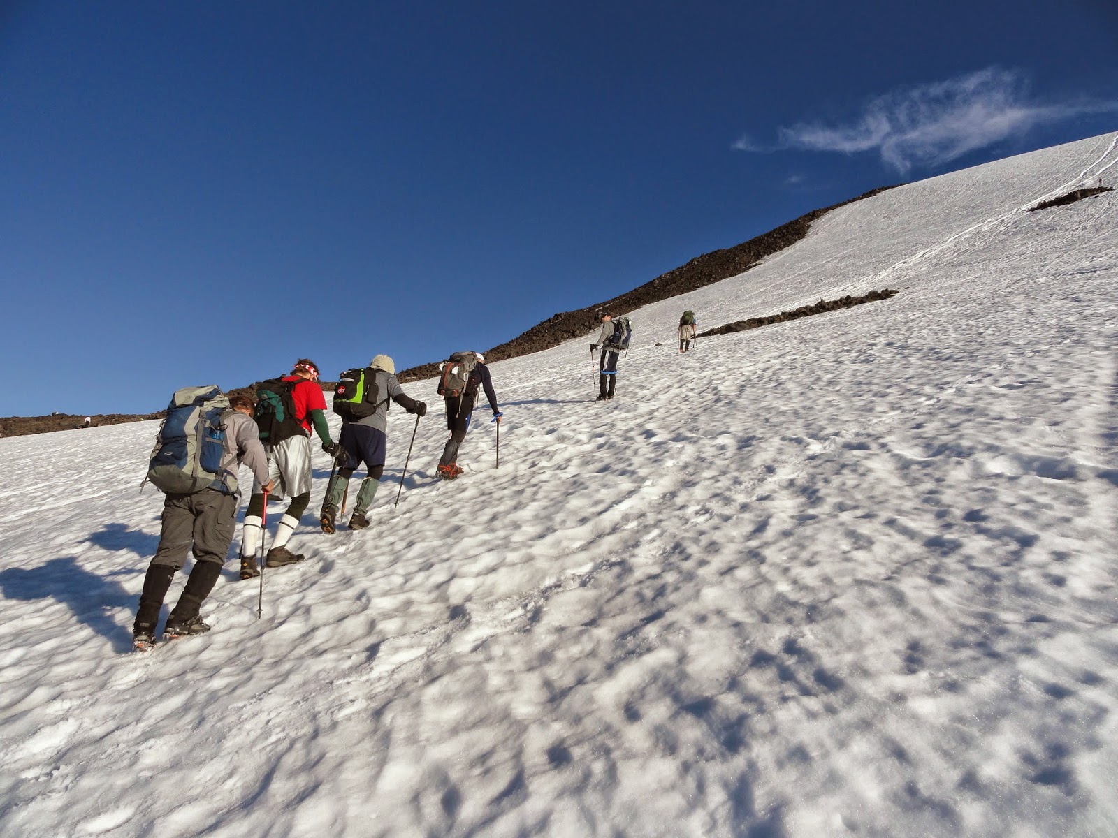 Foursquare Mountaineering: Mt. Adams, South Climb 7/12/14
