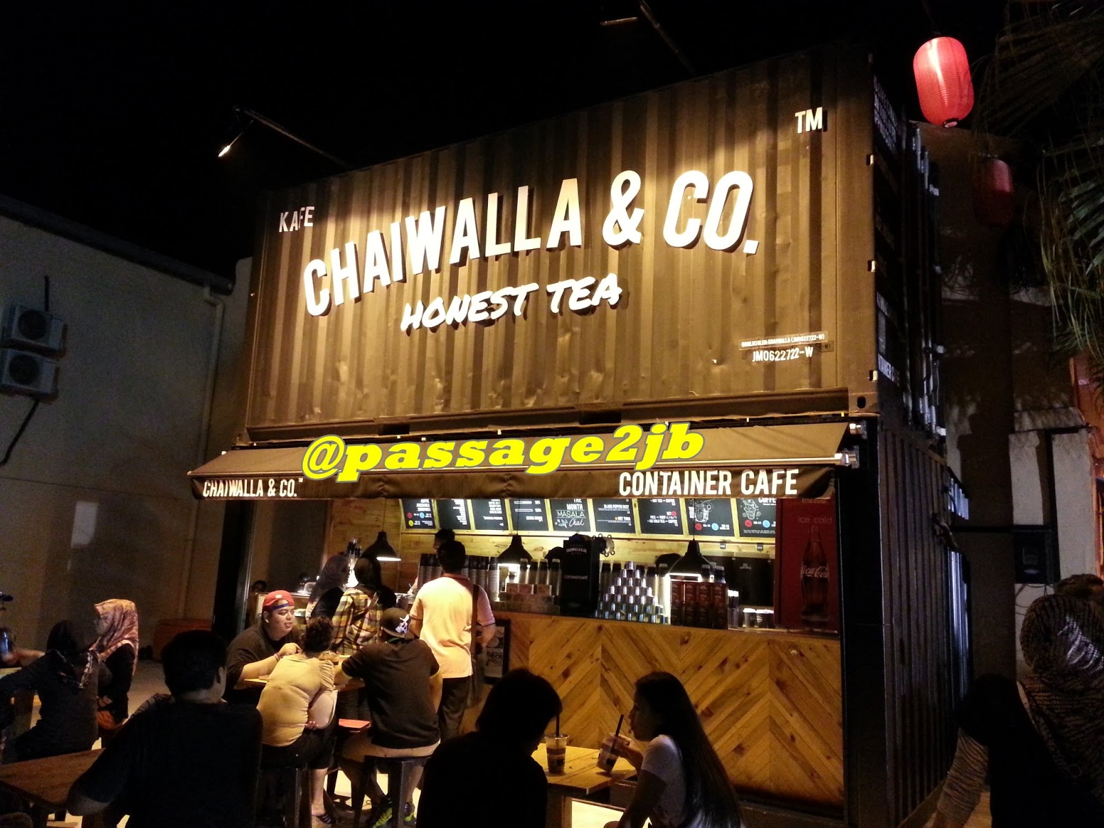 CHAIWALLA & CO. - The Container Cafe in JB Town ~ Ez Makan2 & Jalan2