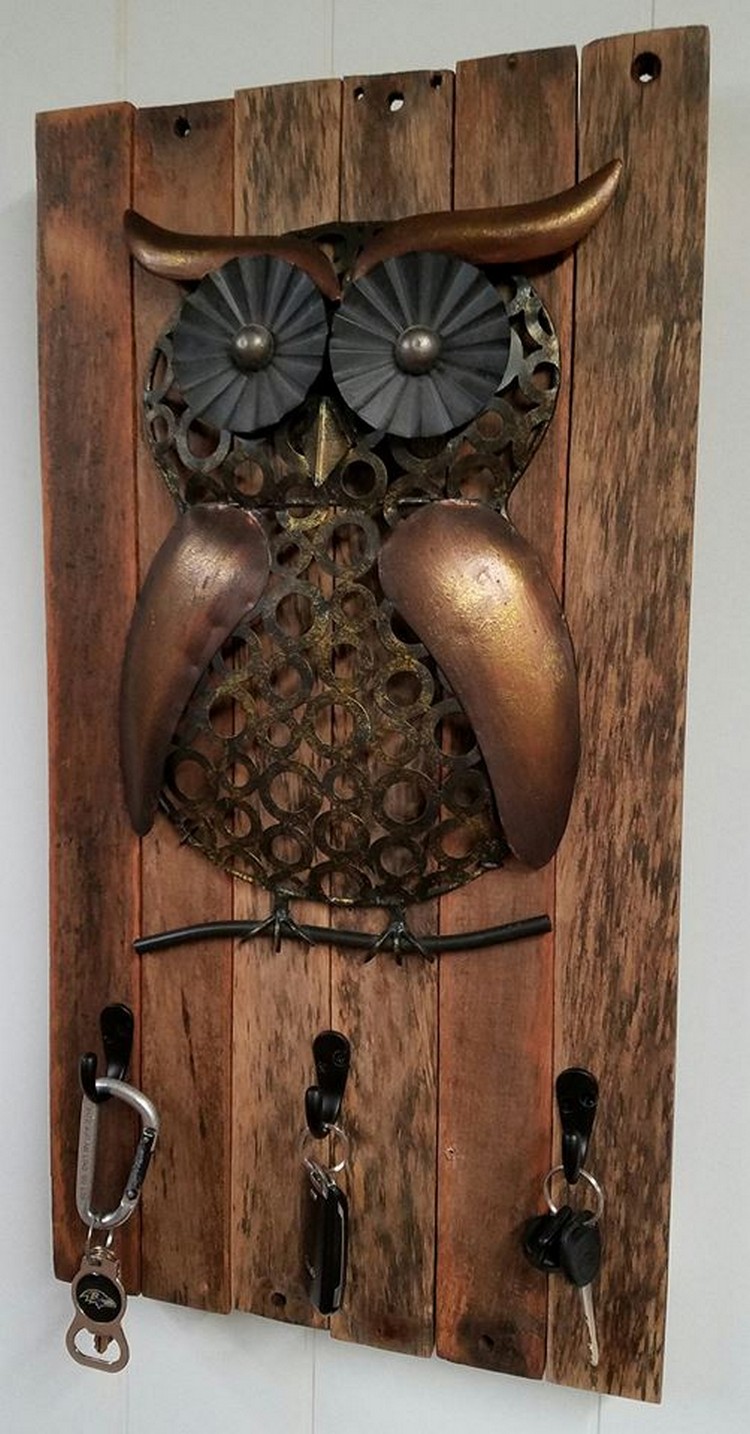 Pallet Handmade Key Rack - Pallets Platform