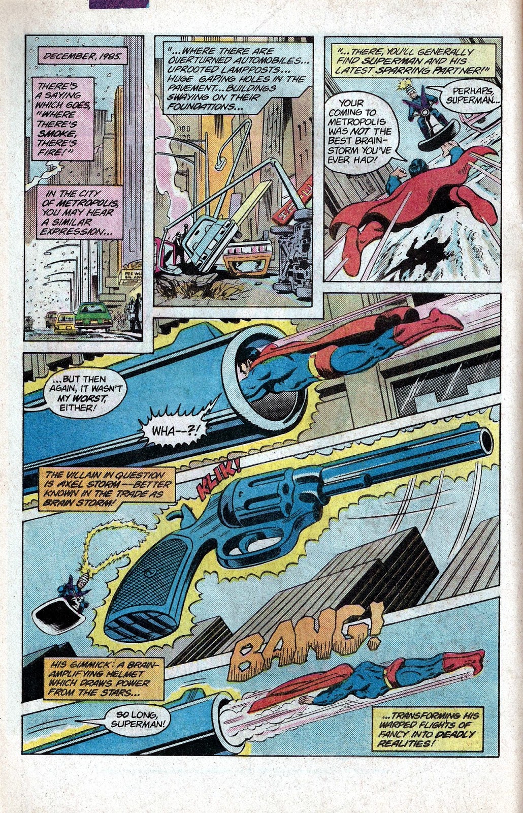 The Dork Review: Superman VS Captain Comet