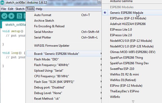 CARA UPLOAD SKETCH ARDUINO KE ESP8266 (ESP-01) CARA UPLOAD SKETCH ARDUINO KE ESP8266 (ESP-01)