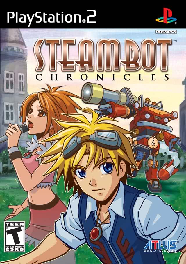 GAME GA UMUM: PS2 - Steambot Chronicles -UNDUB-
