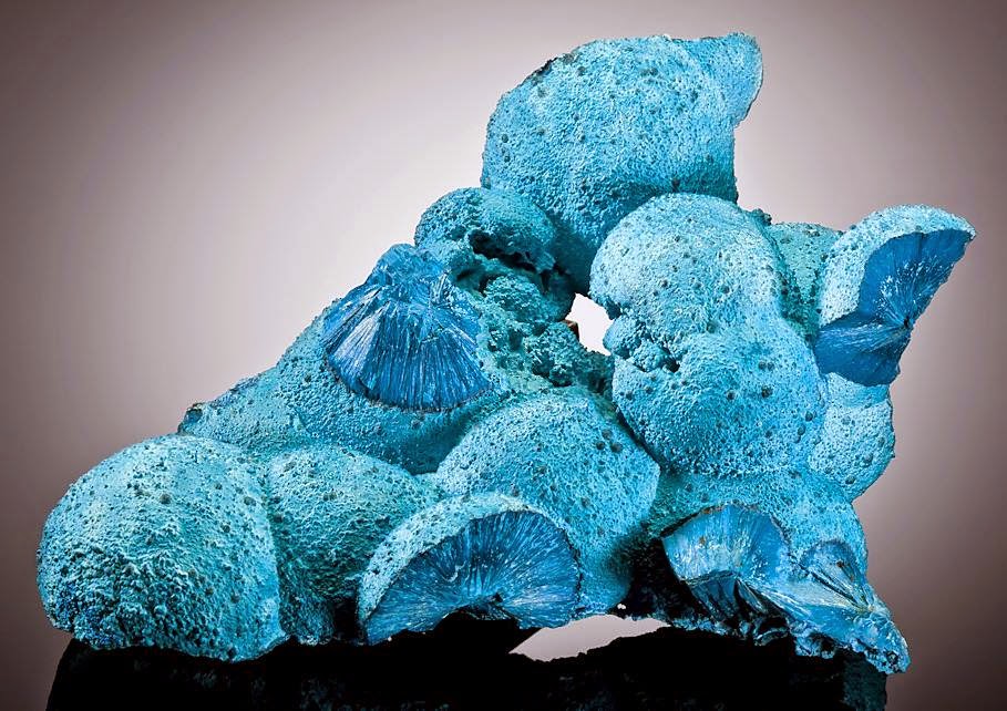 Blue Botryoidal Shattuckite - Geology In
