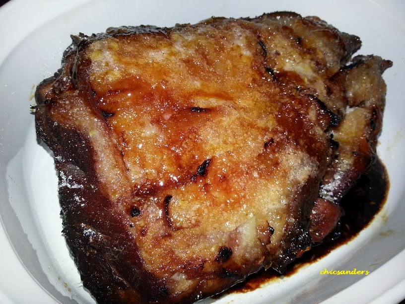 chicsanders: How to cook Chinese Ham ... chicsanders' style!