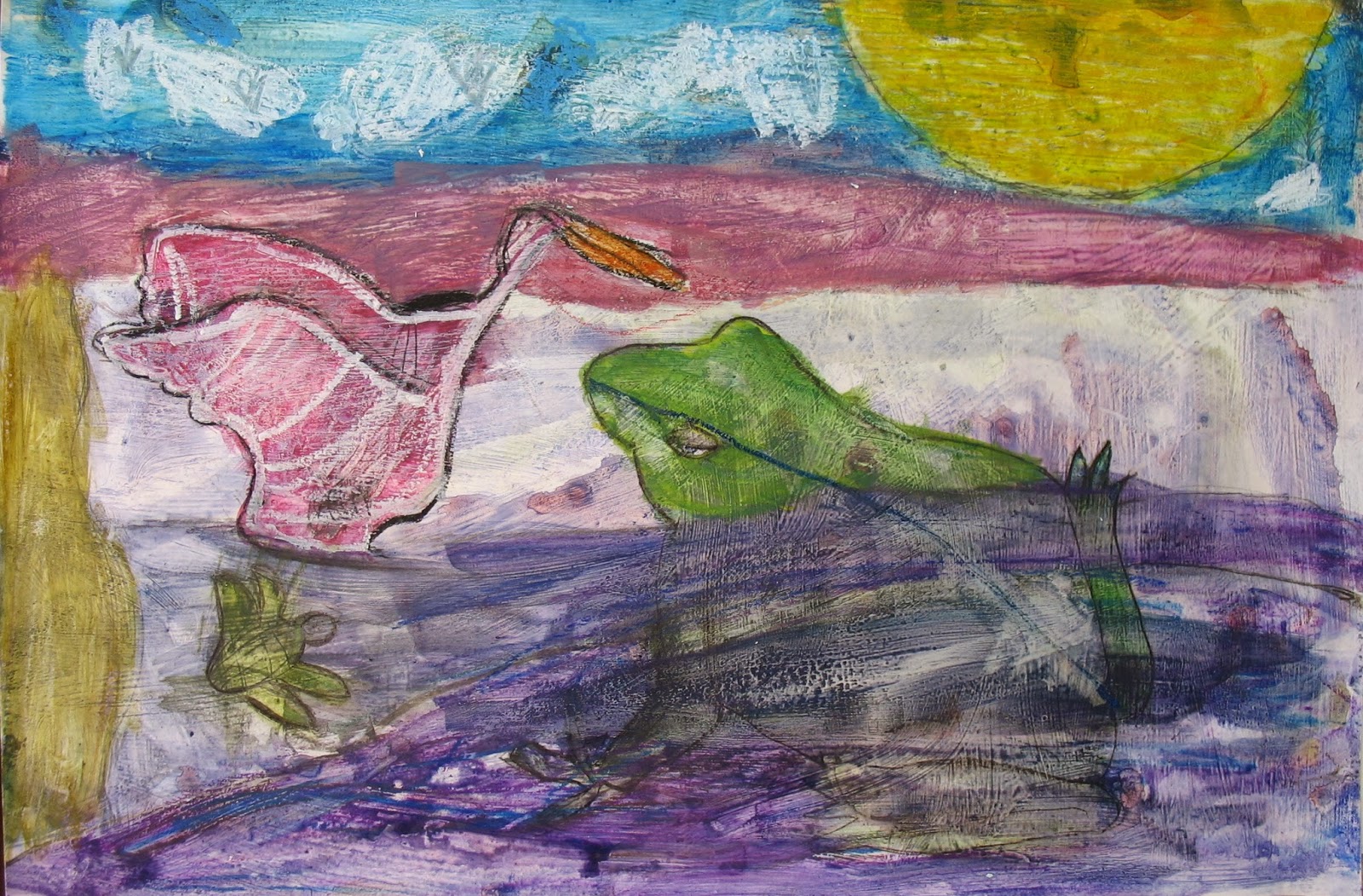 Kimberly Cheifer, Art Teacher: Everglades Drawings