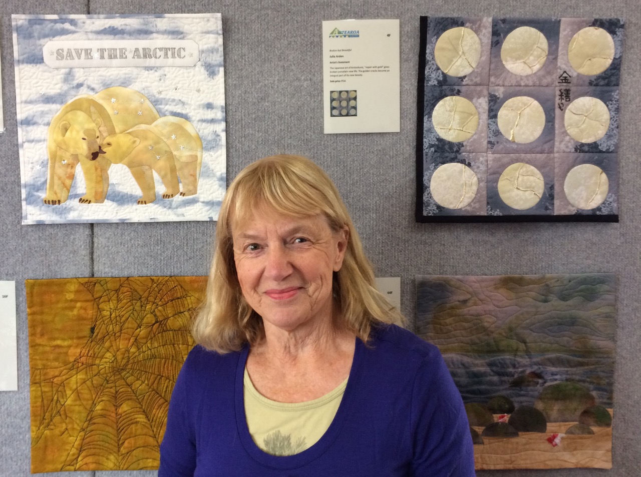 Charlotte Scott - Textile Artist: Amanda Stewart, Julia Arden, Helen ...