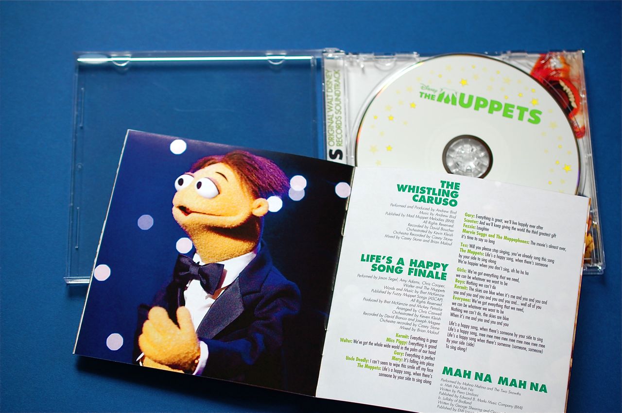 Disney Musings: "The Muppet Movie" and "The Muppets" Soundtracks