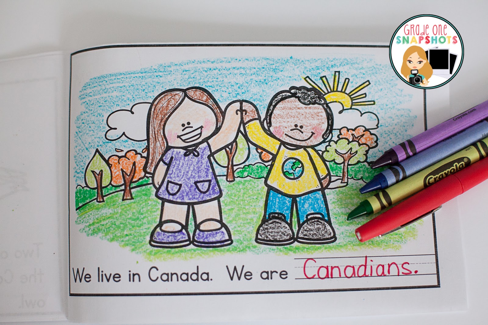 Grade One Snapshots: Learning about Canada