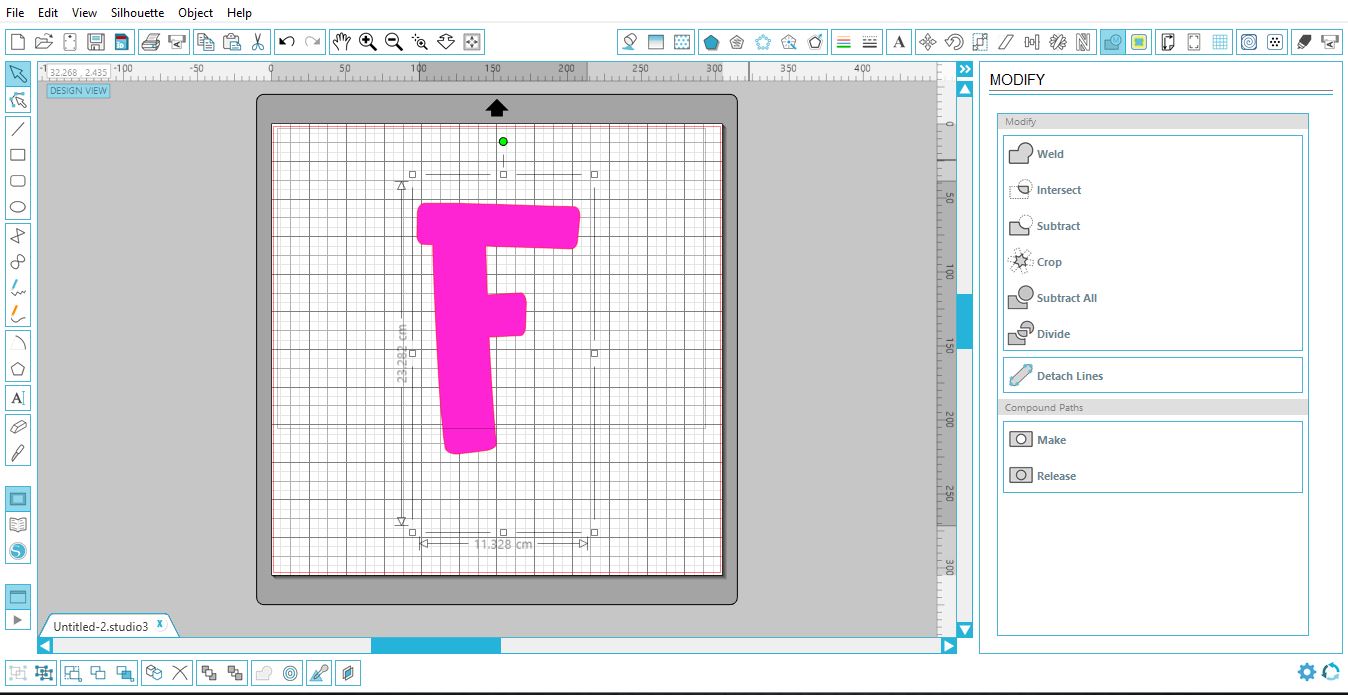How to fill text with a cuttable pattern | Design Bundles
