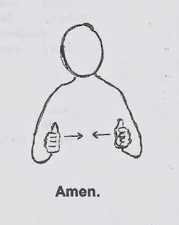 The Benefice Blog: Makaton Amen