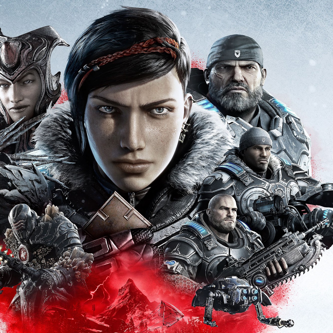 Gears 5, Characters, Kait Diaz, 8K, #17 Wallpaper iPhone Phone