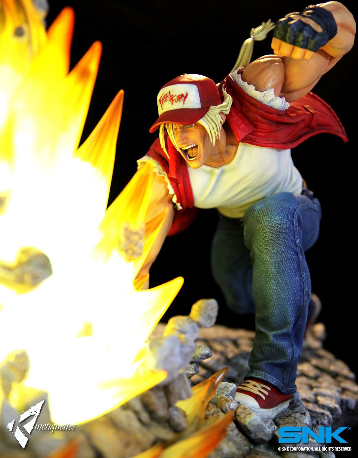 Figuras: Fotos oficiales y detalles de Terry Bogard Power Geyser 1/4 de ...