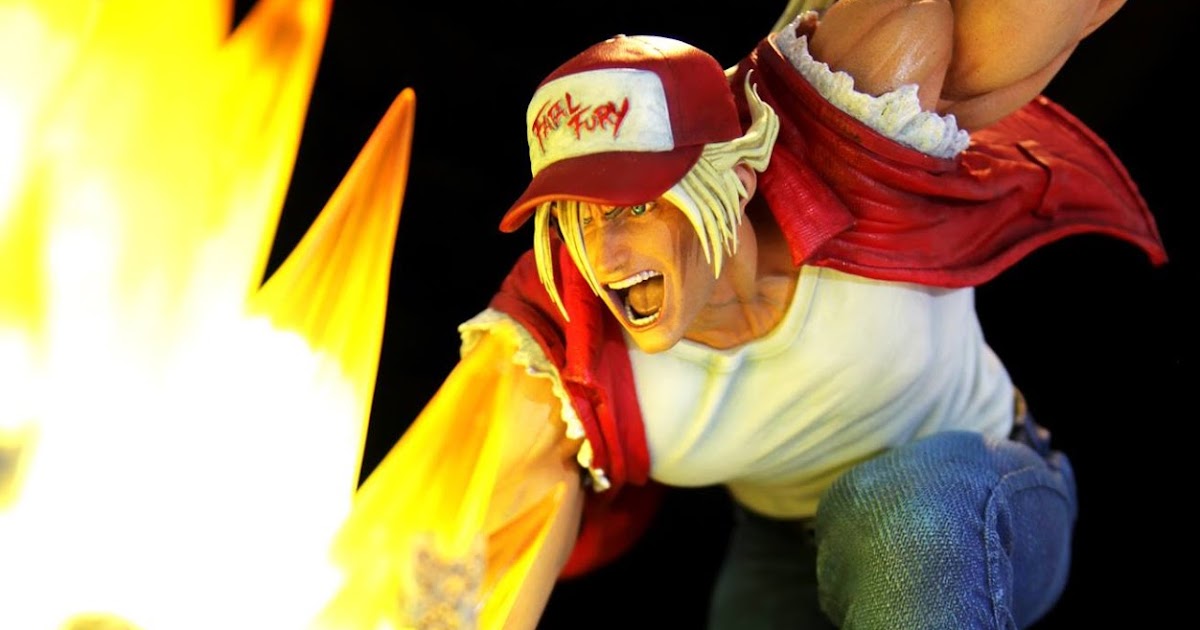 Figuras: Fotos oficiales y detalles de Terry Bogard Power Geyser 1/4 de ...