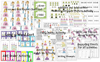 Life in First Grade: Fairy Tales Unit Posted-Let's do a GIVEAWAY!!