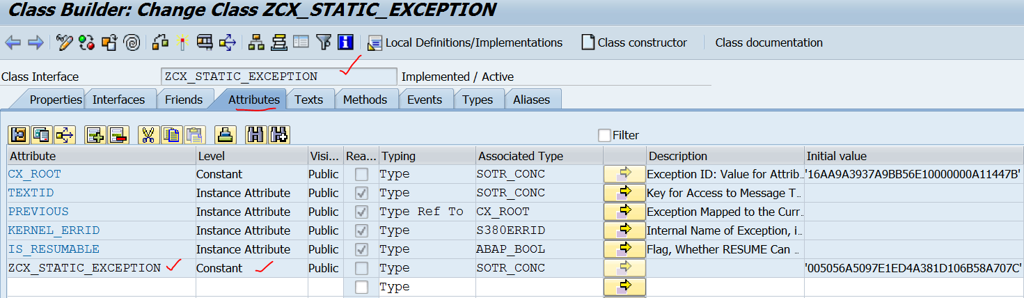 TECHSAP : OO ABAP Exception: Using Global Exception class with TEXTs TECHSAP : OO ABAP Exception: Using Global Exception class with TEXTs