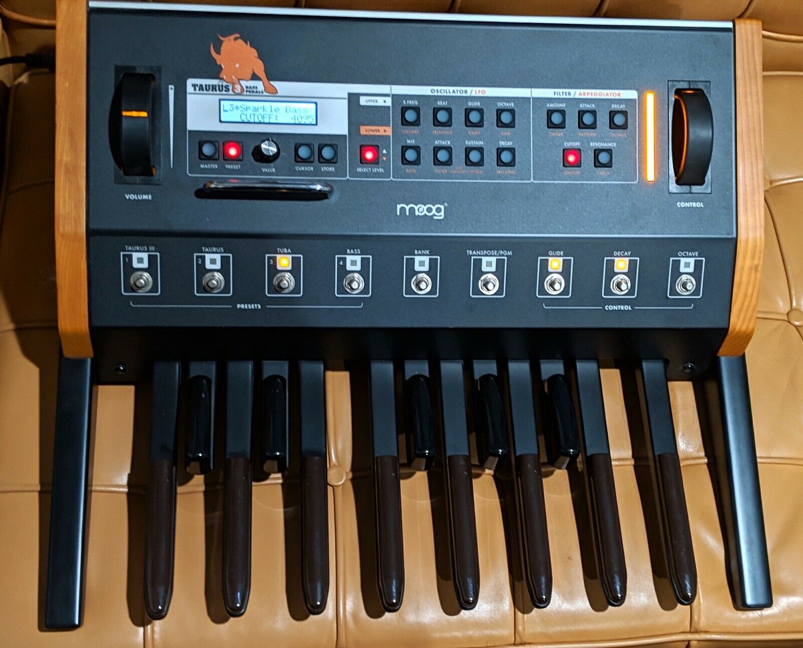 MATRIXSYNTH: Moog Taurus III Analog Synth Bass Pedals