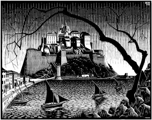 bensozia: M.C. Escher: Landscapes