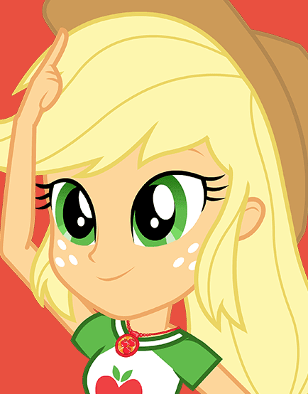Anime Feet: Equestria Girls: Applejack