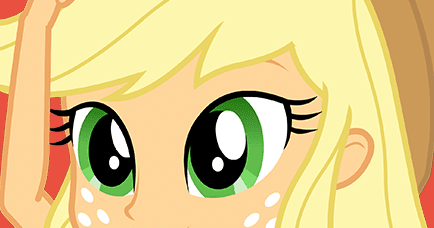 Anime Feet: Equestria Girls: Applejack