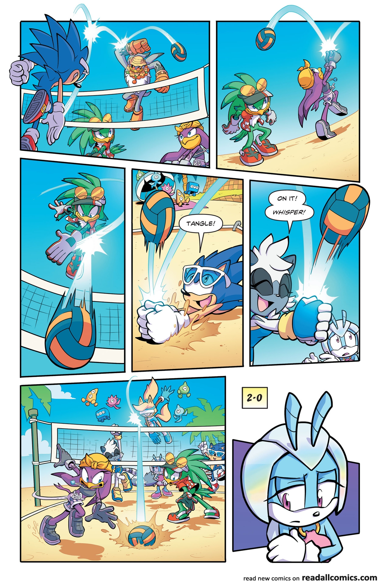 Idw Endless Summer Sonic The Hedgehog 001 2023 Readallcomics