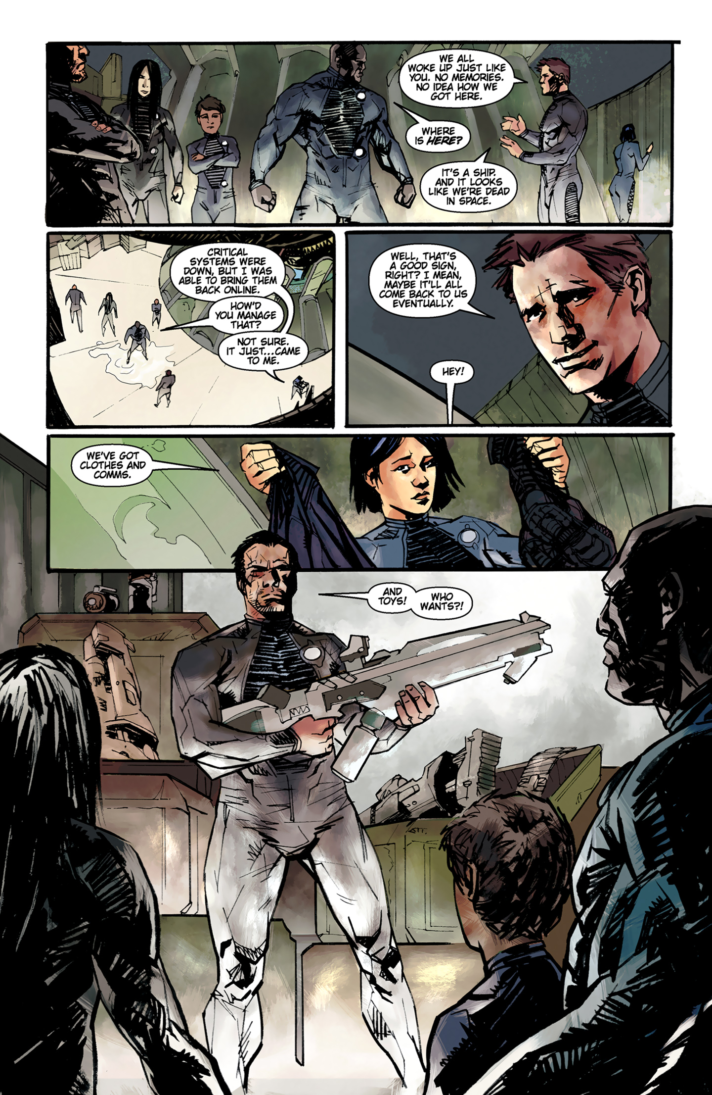 Read online Dark Matter comic - Issue #1