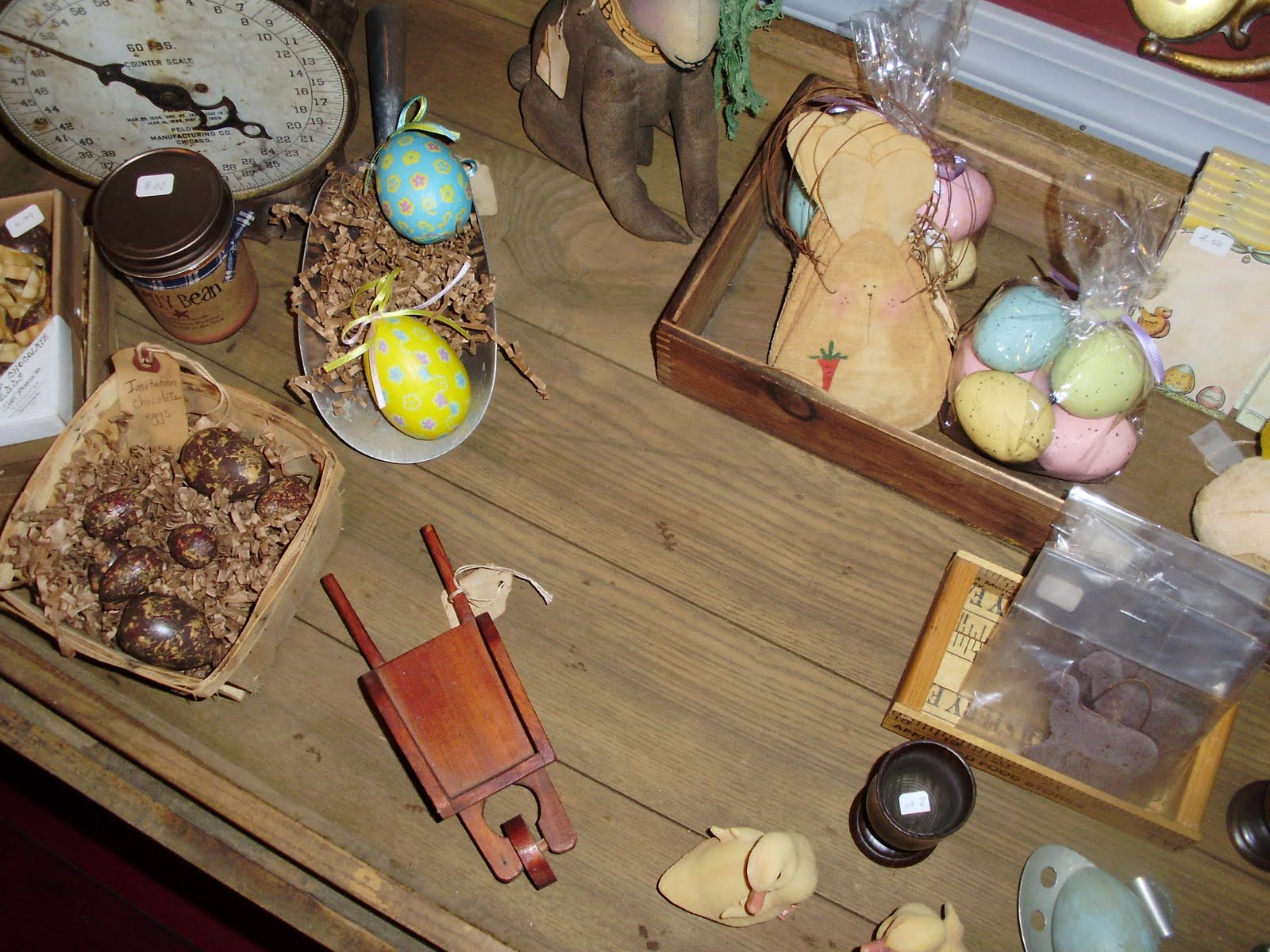 Log Cabin Antiques & Gifts: Butter Workers table