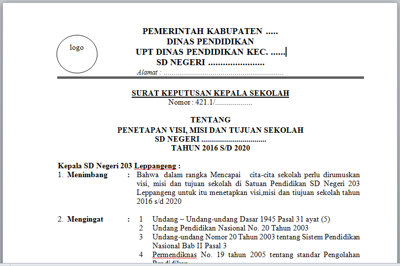 Download Free Kumpulan Contoh Surat Resmi Terbaru Dilengkapi Format ...