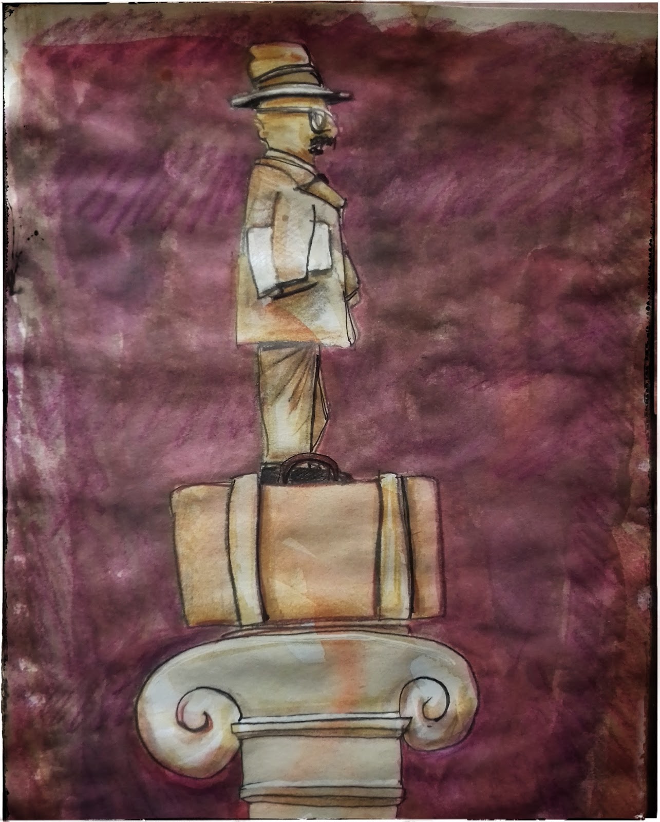 Grafica y Dibujo: burocrata neoclásico