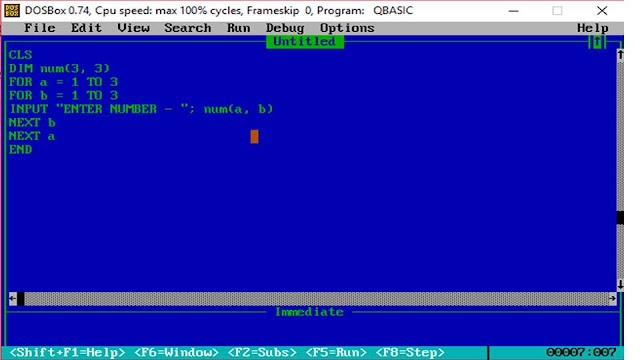 Computer Knowledge And Tips Qbasic Array And Graphics Class Viii
