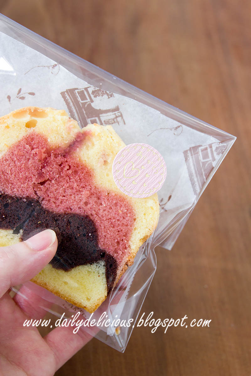 dailydelicious thai: For your sweet Valentine's No.2: Neapolitan Loaf