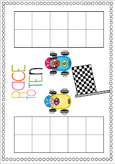 Early Years Fun: Race to Ten... a Classroom Freebie