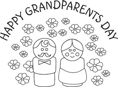 Grandparents Day Printable Coloring Pages : Let's Celebrate!