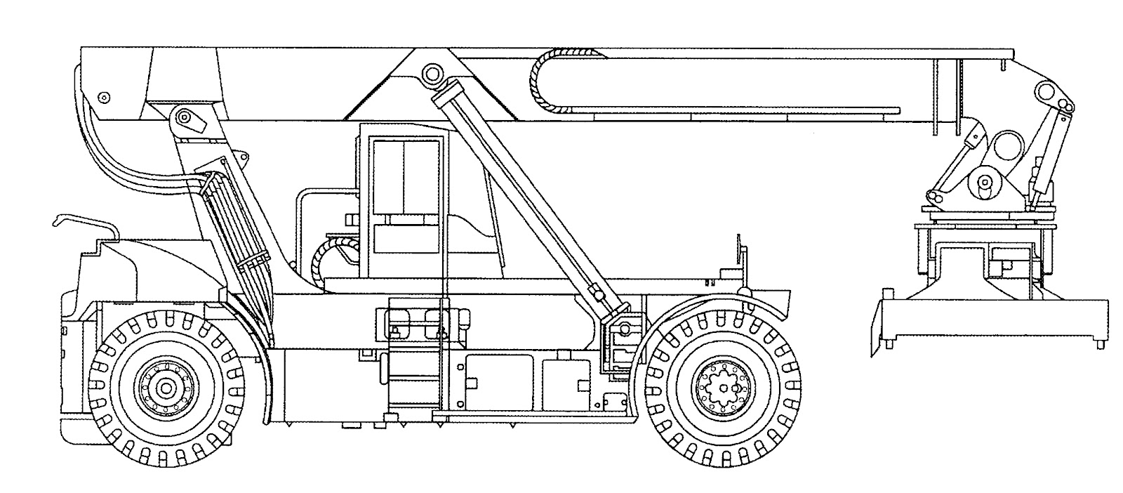 Andrew's Main South Line: Early Stack reachers