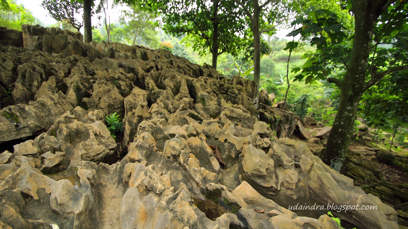 Hiking ceria ke Goa Agung Garunggang Geopark-Sentul, Bogor