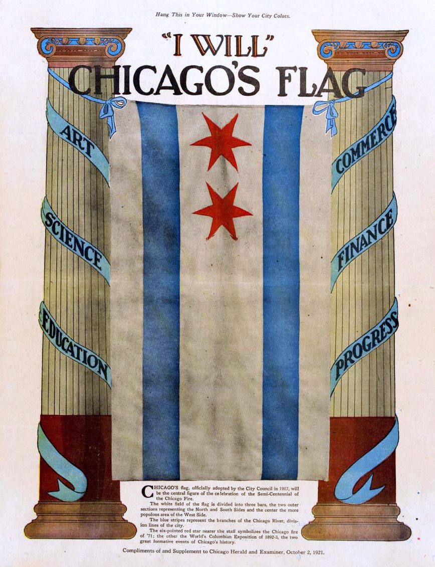 March 29, 1917 -- Chicago City Flag Submitted | Connecting the Windy City