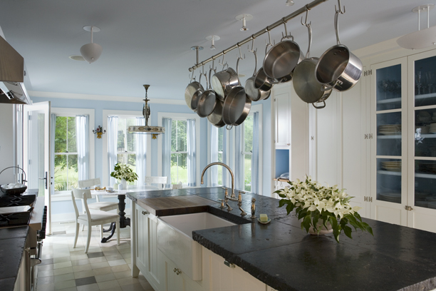 Color Outside the Lines: Kitchen Inspiration Month: Day 24 - Hanging Pots