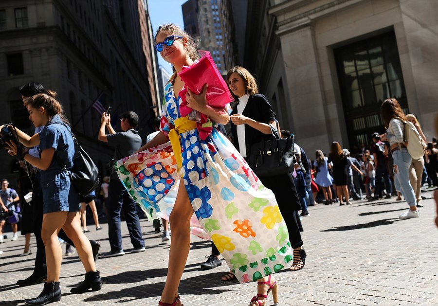Razzle Dazzle Rose: Street Style-NY Fashion Week S/S '16