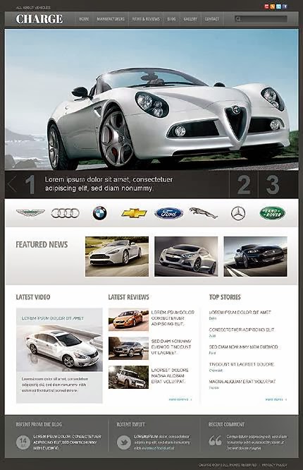 20 Premium WordPress Car Themes - Web Designer Pad