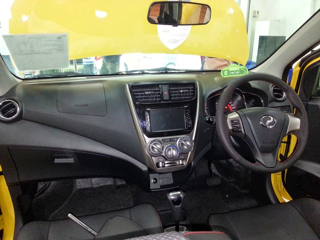ASIAN AUTO DIGEST: The New 2014 Perodua Axia Interior Exterior Review