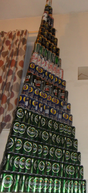 Beer Can Tower: October 2012