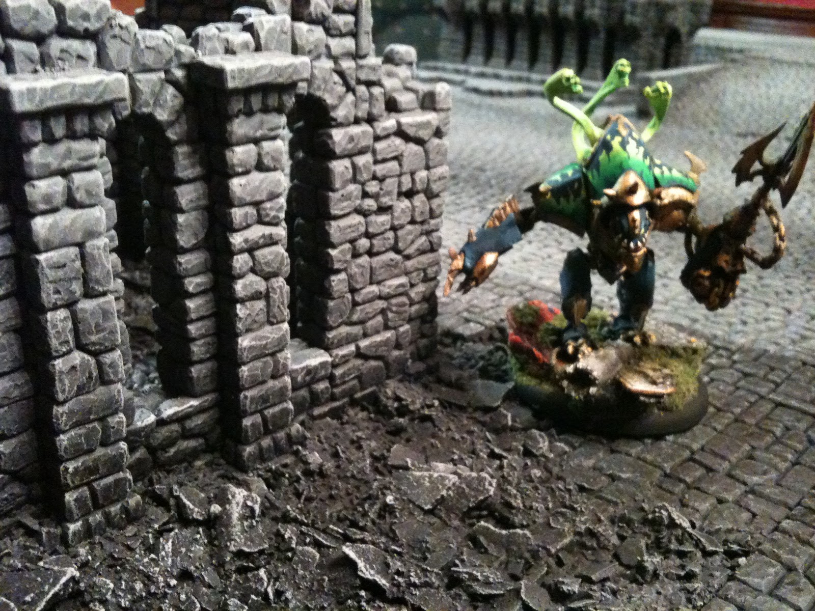 The Dragon's Nest: Cryx journey man league painted minis.