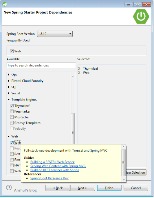 Anshul's Blog: Create your first Spring Boot web application with Maven ...
