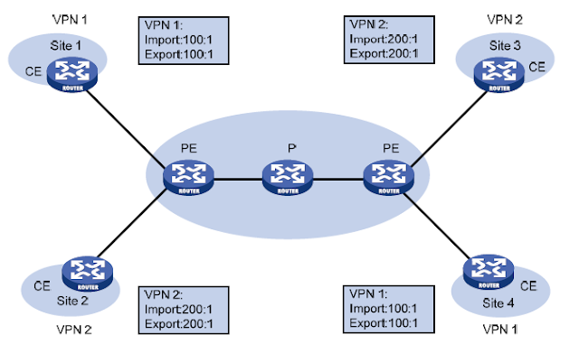 Networking: MPLS L3VPN Networking Schemes