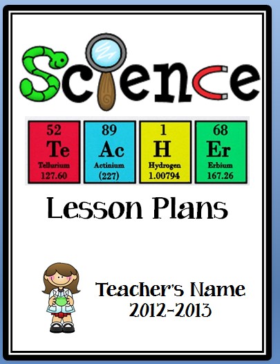 The Science Diva: Binder Covers